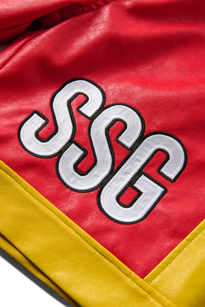 Dim Mak x One Piece - Luffy PU Leather Short – DIM MAK COLLECTION