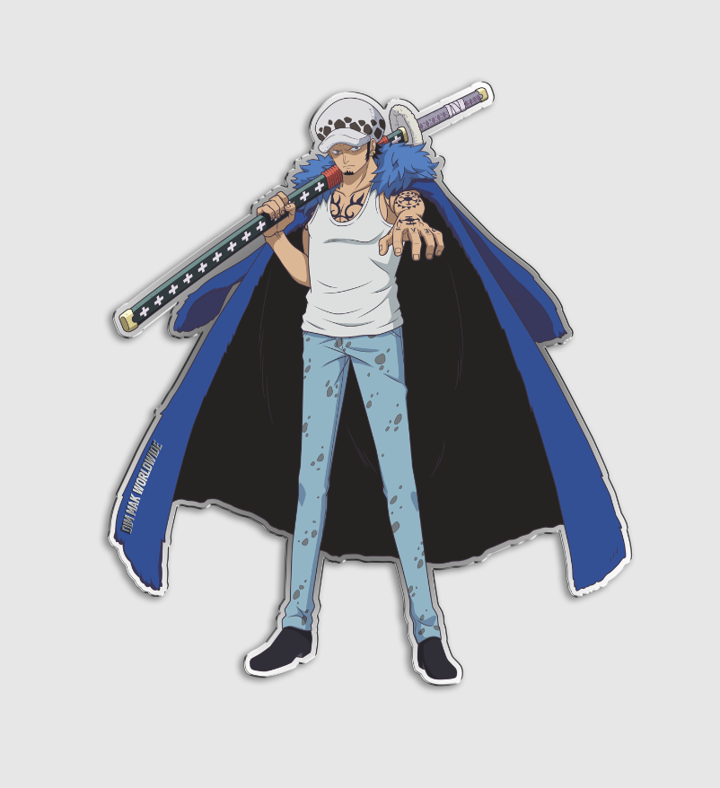 Dim Mak x One Piece - Law Pin 02 – DIM MAK COLLECTION