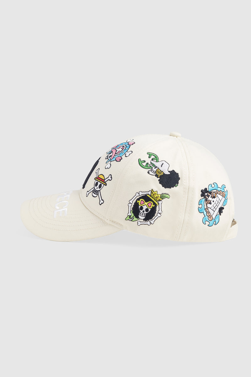 Dim Mak x One Piece - All Over Jolly Roger Cap - Bone – DIM MAK COLLECTION