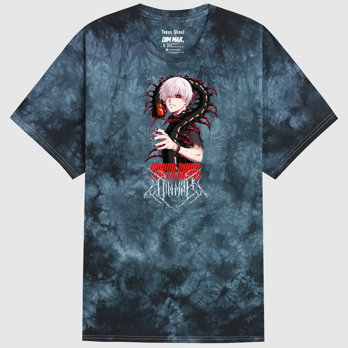 Dim Mak x Tokyo Ghoul - Kaneki Tee - Black Crystal TD – DIM MAK COLLECTION