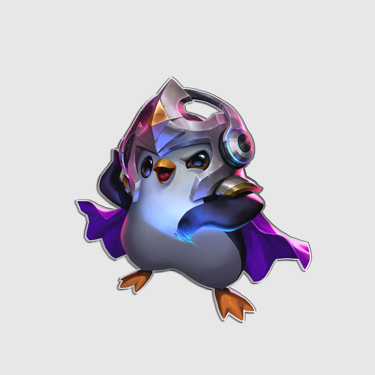 Dim Mak x Teamfight Tactics - DJ Pengu Enamel “Action” Pin – DIM MAK ...
